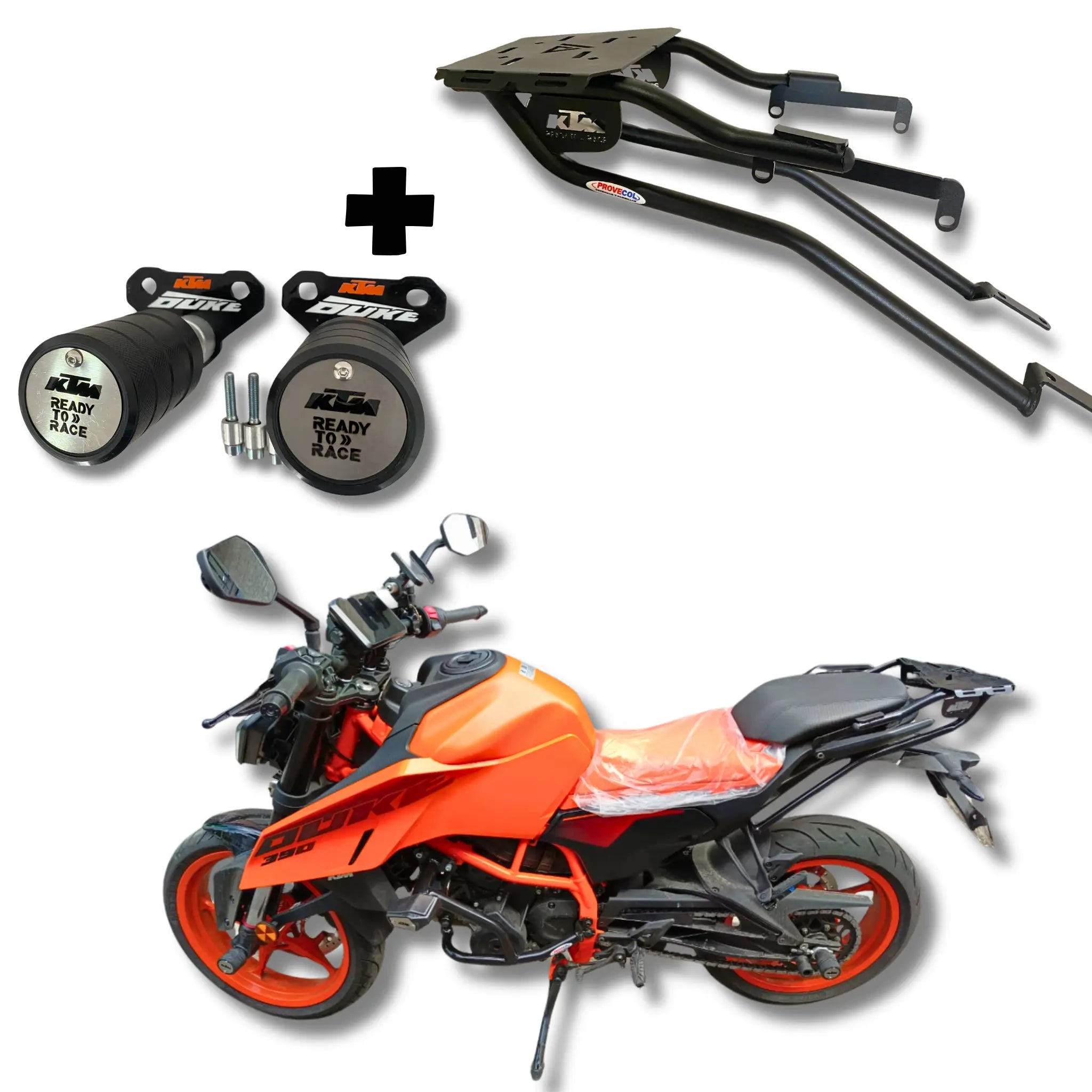 Kit Parrilla Mas Slider - KTM Duke 250-390 3G – Academia Motos Chile